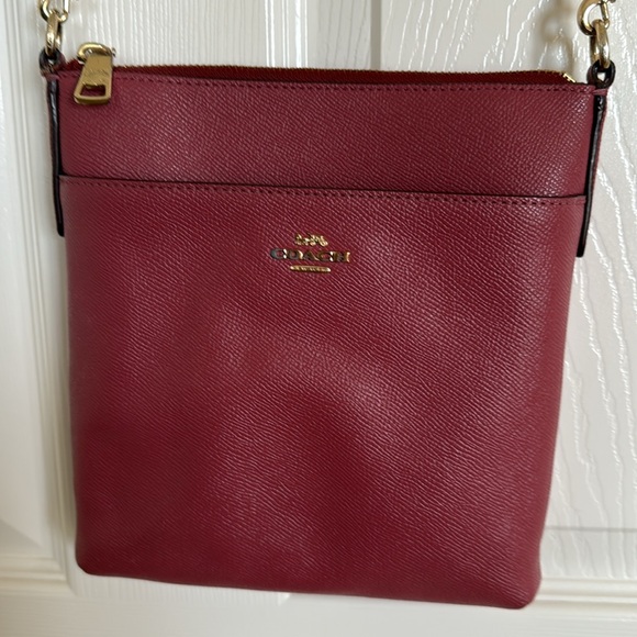 Coach | Bags | Coach Berry Mini Rowan File Leather Crossbody Bag | Poshmark